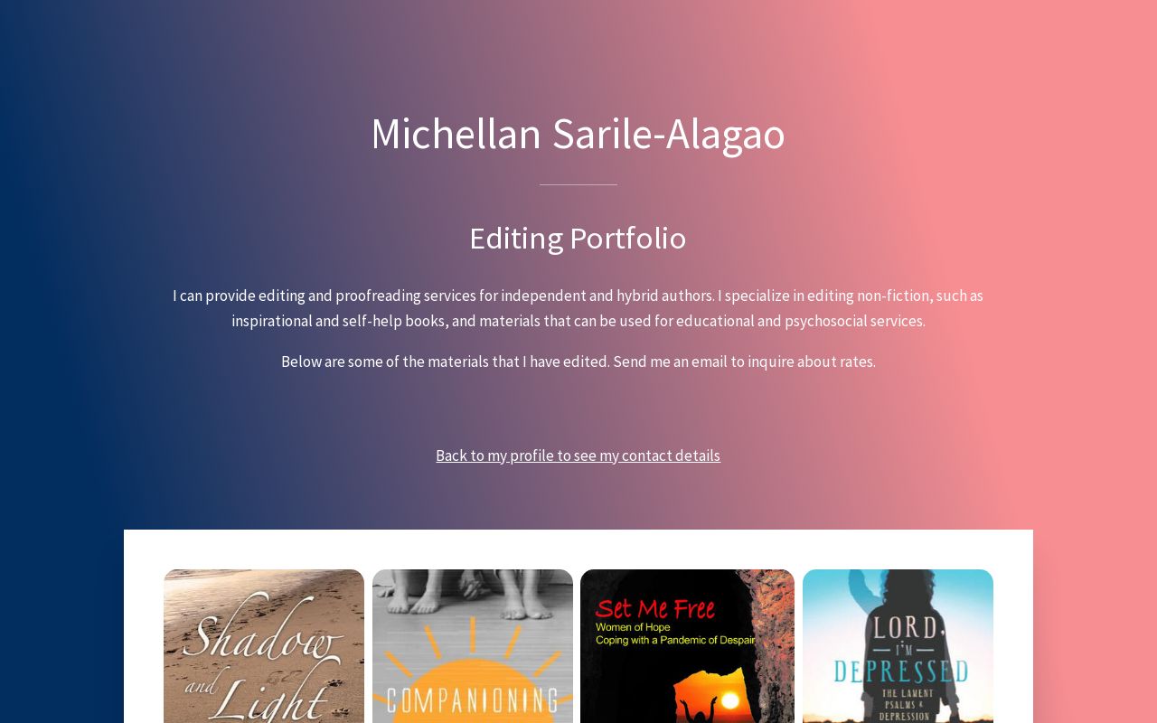 Mich Alagao Editing Portfolio